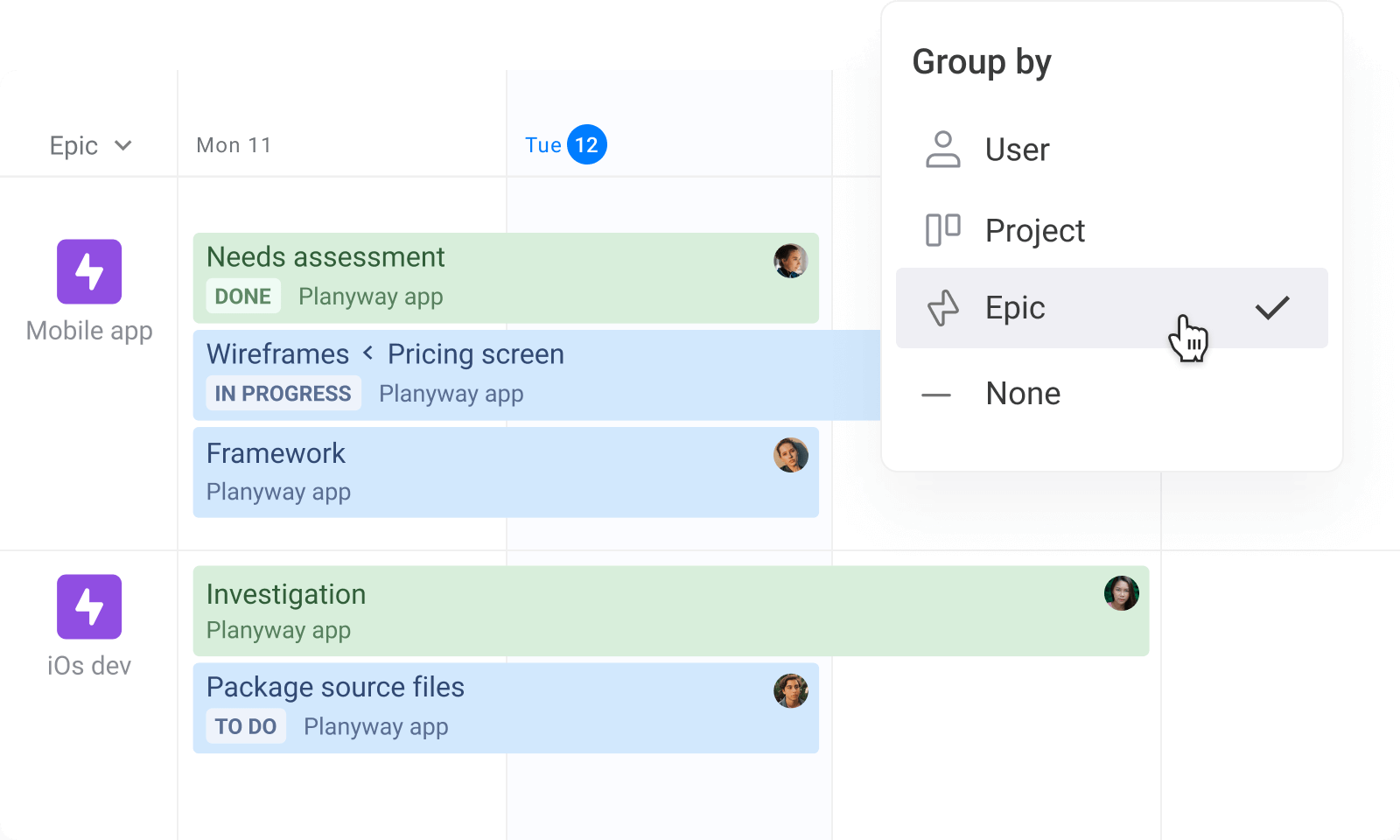 Planyway Team Calendar - Timeline for Jira: Visual Project Management ...
