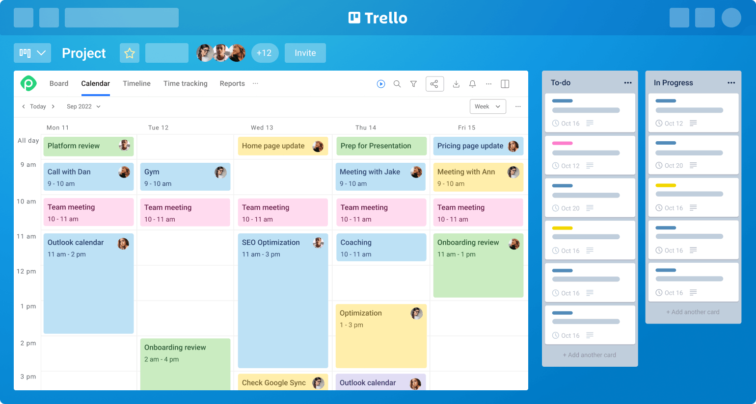 Schedule team work smarter with Planyway Chrome Extension
