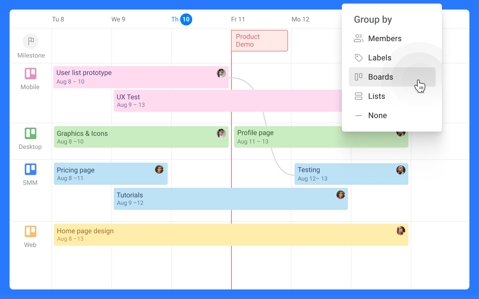 Calendar, Timeline, Time Tracking by Planyway Power-Up | Trello
