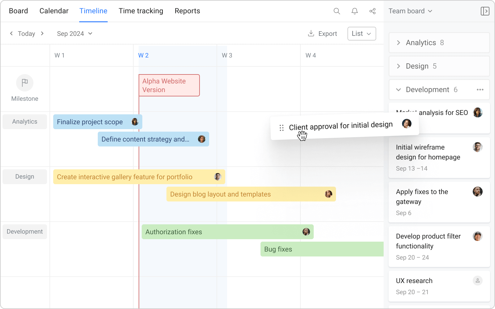 Gantt-style Project Roadmap by Planyway Power-Up | Trello